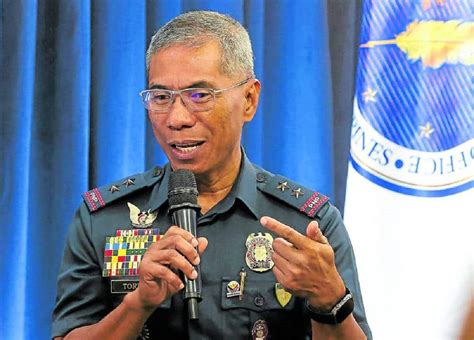 Pnp Chief Ready To Pick Gloves Hurled By Baste Duterte