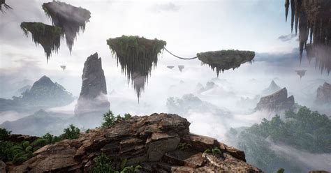 Create Floating Islands In Unreal Enigne With New Brushify Pack