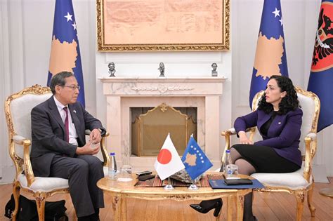 Presidentja Osmani Priti Në Takim Ambasadorin Jorezident Të Japonisë Në
