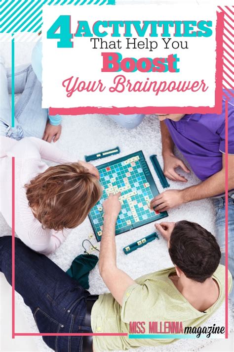 4 Activities That Help You Boost Your Brainpower