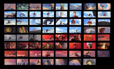 Colour Script Pixar Color Script Movie Color Palette Animation Colour Script Pixar Color Script Movie Color Palette Animation
