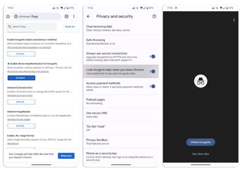 Chrome For Android Gets Fingerprint Protected Incognito Tabs Ars Technica