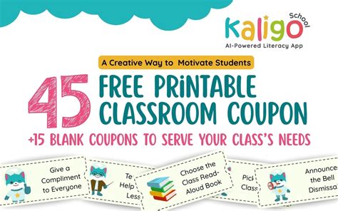 Download 45 Free Printable Classroom Rewards Coupon A Fun Way To