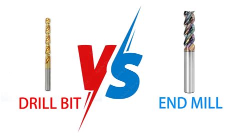 End Mill Vs Drill Bit Mastering Machining Tool Selection One Stop Metalworking Solutions