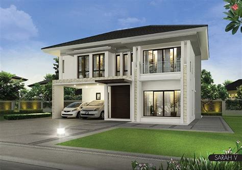 แบบบ้าน 2 ชั้น แลนดี้โฮม การออกแบบบ้านโมเดิร์น บ้านในฝัน ออกแบบบ้าน