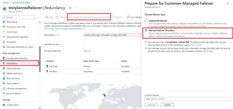 Public Preview Customer Managed Planned Failover For Azure Storage Dr Ware Technology