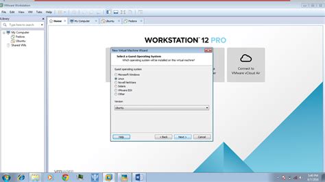 install any linux operating system using vmware foss naija