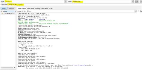 Zenmap Output All About Testing