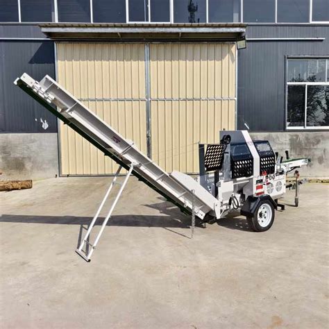 Splitting Wood Machine Hydraulic Firewood Processor 20 Ton Splitting