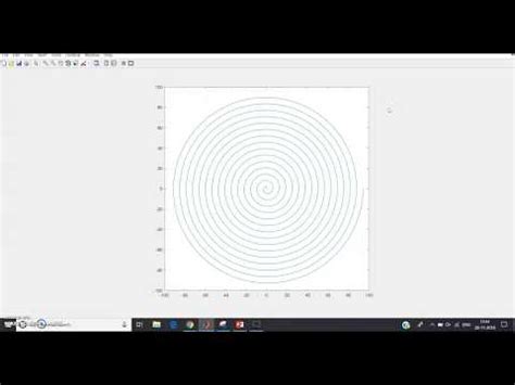 MATLAB Program For Hypnotic Spiral Vector Image MATLAB Programming