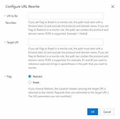 Rewrite And Redirect Urls Edge Security Acceleration Alibaba Cloud Documentation Center