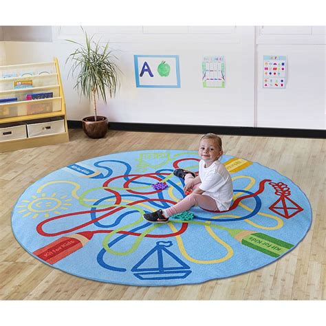 Rainbow Colour Tubes Carpet From Our School Carpets Mats And Rugs Range
