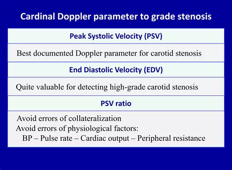 Doppler Ultrasound Of Carotid Arteries Pptx