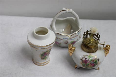 Box Of China Dishes Porcelain Glass Property Room