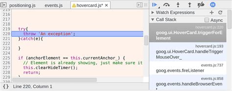 Chrome开发工具 调试 Javascript 脚本w3cschool