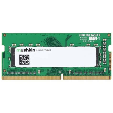 Модуль памяти для ноутбука Sodimm Ddr4 16gb 3200 Mhz Essentials Mushkin Mes4s320nf16g фото