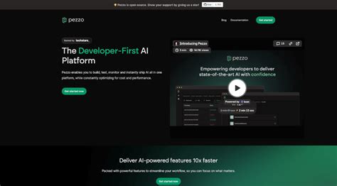 Pezzo：快速构建和优化 Ai 功能的开发者平台 Seektool Ai 目录