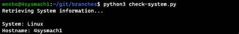 A Git Branch Example Sysops