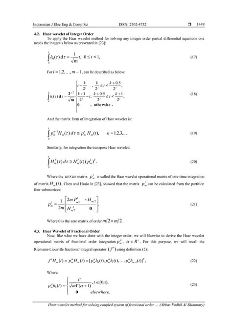 Haar Wavelet Method For Solving Coupled System Of Fractional Order Partial Differential