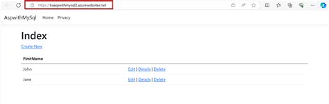 Deploying Aspnet Project With Mysql Db To Azure Web App Via Visual