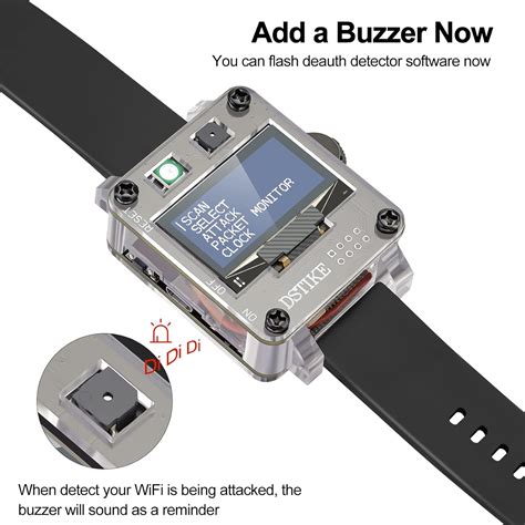 Buy Makerfocus Wi Fi Test Tool Dstike Deauther Watch Se Esp8266 Esp 12f Programmable Development