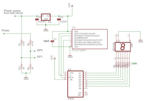 Digital Logic Probe For Troubleshooting Ttl And Cmos Circuits Embedded Lab