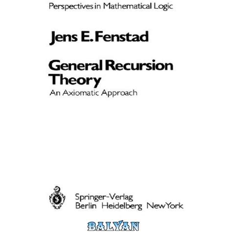 خرید و قیمت دانلود کتاب General Recursion Theory An Axiomatic Approach