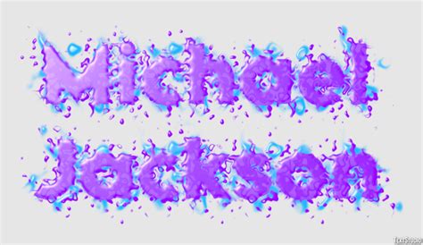 Michael Jackson Text Effect And Logo Design Celebrity