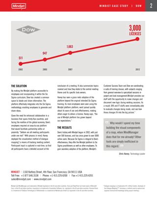 Dow Case Study Mindjet PDF