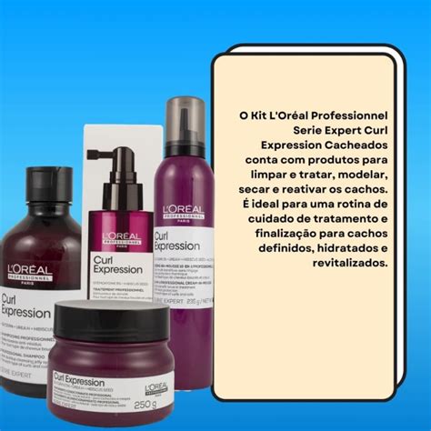 Loréal Professionnel Curl Expression Kit 4 Produtos