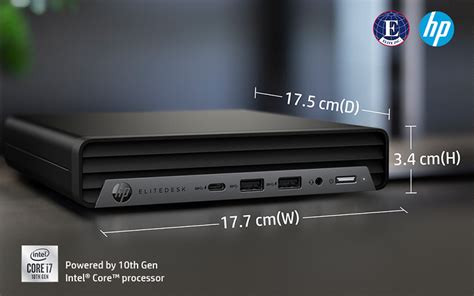 Hp Elitedesk G Desktop Mini U Pa