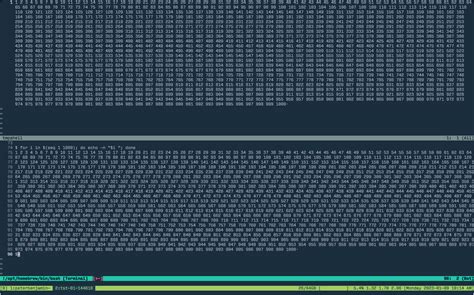 Cant Disable Line Wrapping In Terminal Window Output · Issue 5769