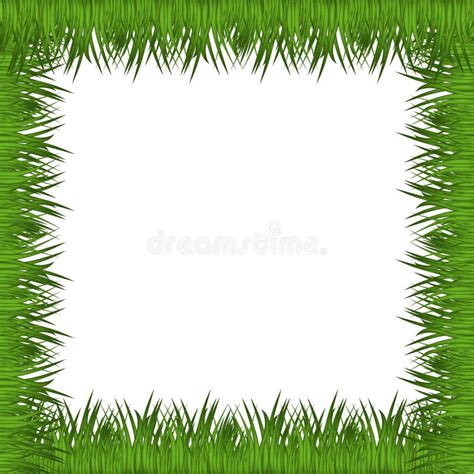Empty Green Grass Background Eps 10 Stock Illustration Illustration