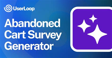 ai abandoned cart survey generator boost e commerce conversions