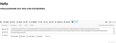 Ssti模板注入 中括号、args、下划线、单双引号、os、request、花括号、数字被过滤绕过（ctfshow Web入门370）ctfshow Web370 Csdn博客