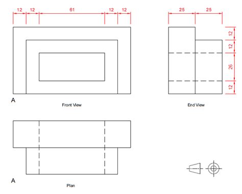 Orthographic To Pictorial Exercise 6