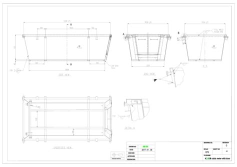 Skip Bin With Door Astech Group