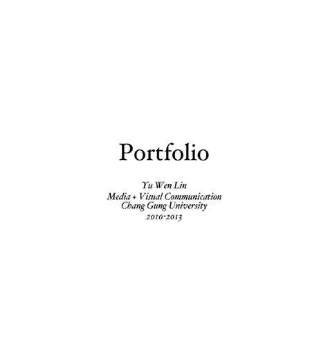 Portfolio By YuWenLinDesign Issuu