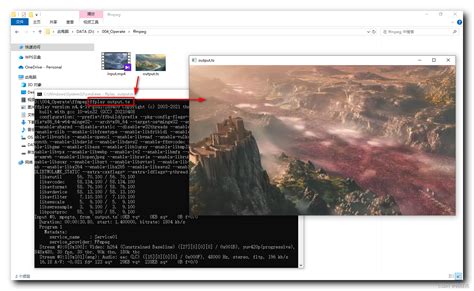 【ffmpeg】ffmpeg 命令行参数 ⑧ 使用 ffmpeg 转换封装格式 音视频编解码器参数设置 视频 帧率 码率