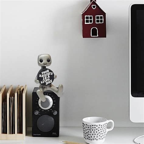 Your Anxiety Is A Lying Hoe Robotdesk Robot Relieve Your Anxiety