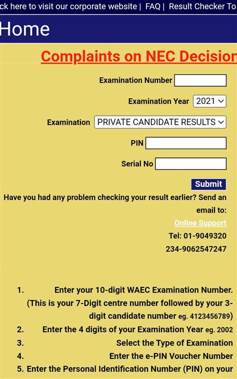 WAEC Results Checking Portal Login 2022 Waecdirect Org