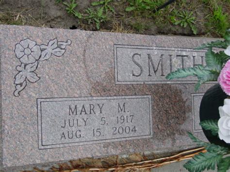 Mary M Smith 1917 2004 Find A Grave Memorial