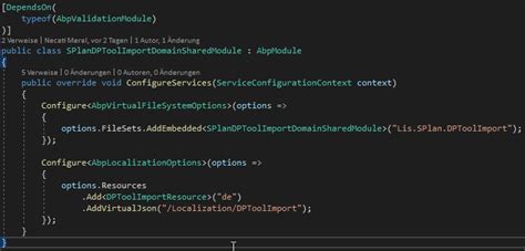Localization Fails On Console Application · Issue 3442 · Abpframework