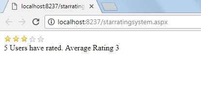 Star Rating System Using AJAX ToolKit Rating With Sql Server Database In Asp Net C Neeraj