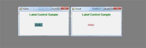Label Control In C Net MindStick