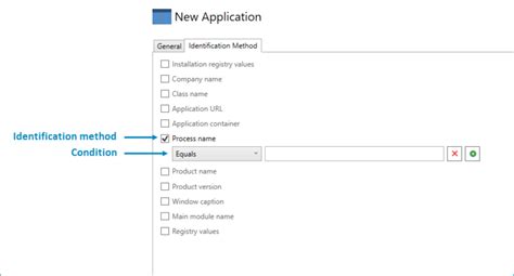 Application Identification Methods