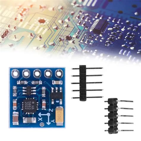 Gy 271 3 Axis Magnetic Field Compass Magnetometer Sensor I2c Iic 3v 5v