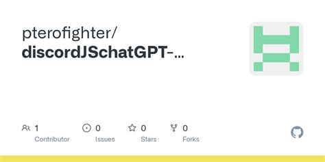GitHub Pterofighter DiscordJSchatGPT Chatbot