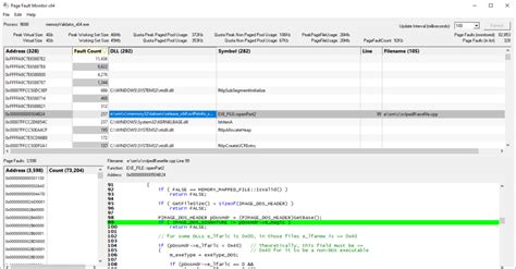 Page Fault Monitor View Page Faults In Real Time Software Verify