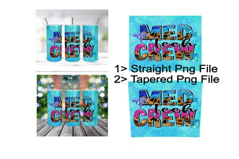Med Tech Crew Skinny Tumbler Oz Png Graphic By Katisuisai Creative Fabrica